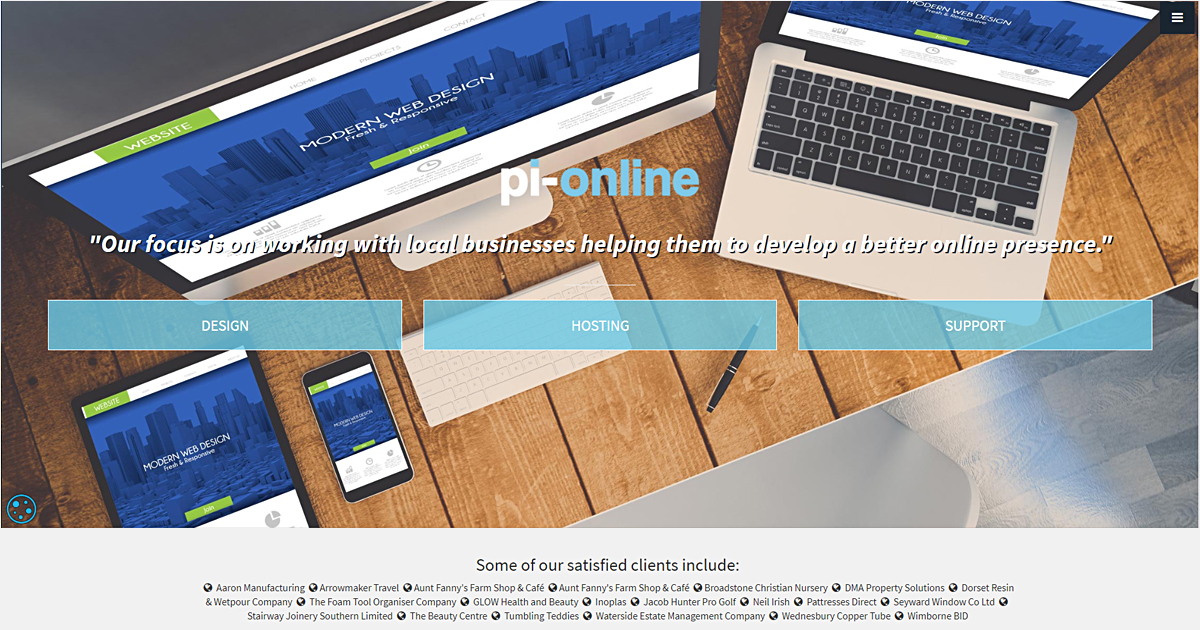 PI Online Limited working with local businesses helping them to develop ...